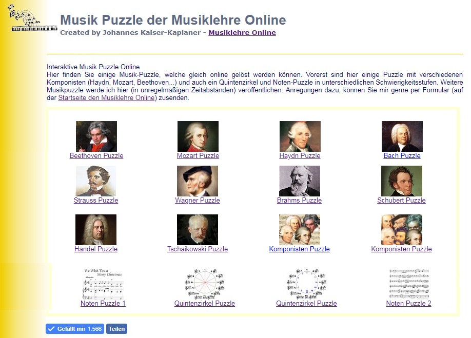 Music Jigsaw Puzzle by SoMiDo